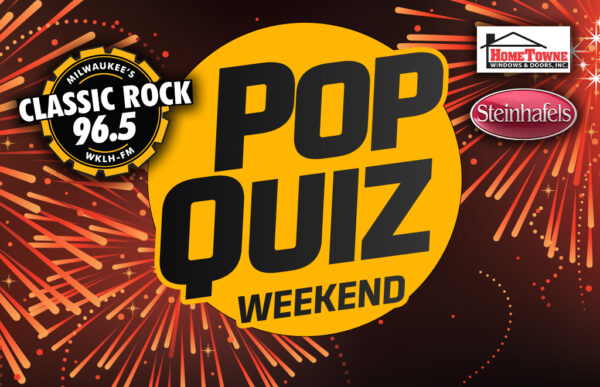 Pop Quiz Weekend - 96.5 WKLH